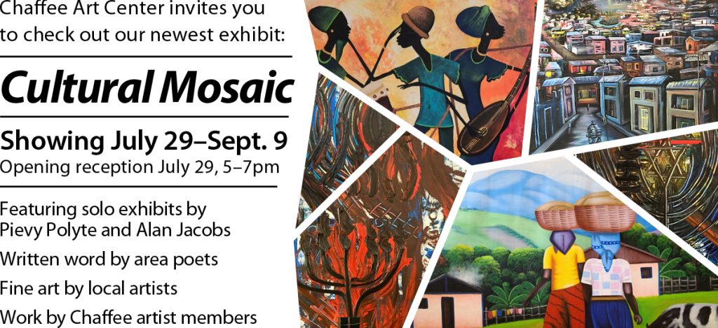 New Exhibit: Cultural Mosaic opens Friday – Chaffee Art Center